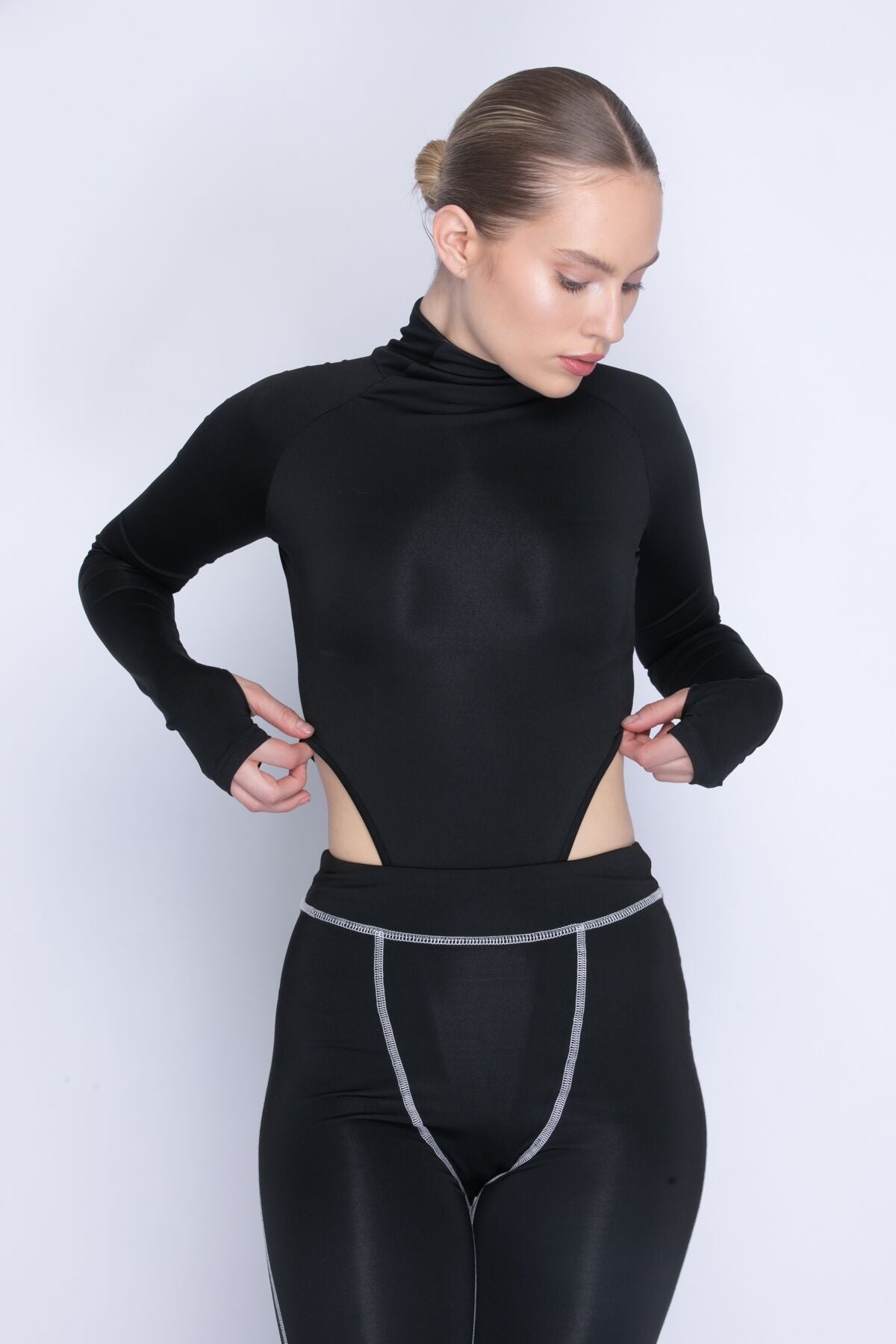Cheeky Chic | Thumbhole Bodysuit – MILK